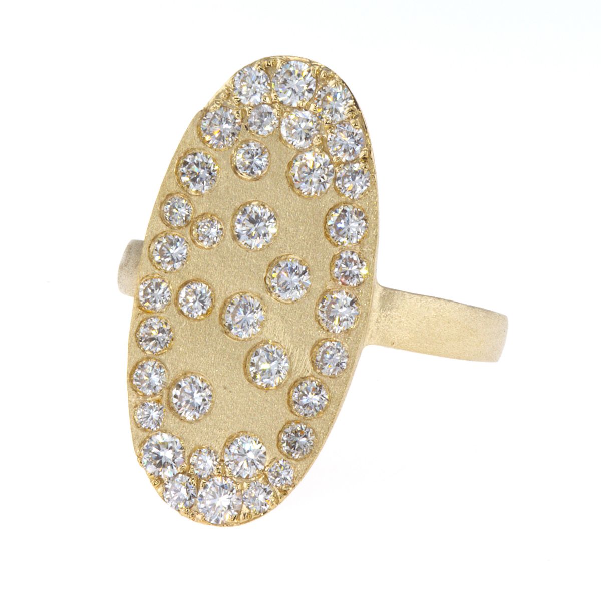 DILAMANI Gold "Confetti" Diamond Ring – The Gem Lab