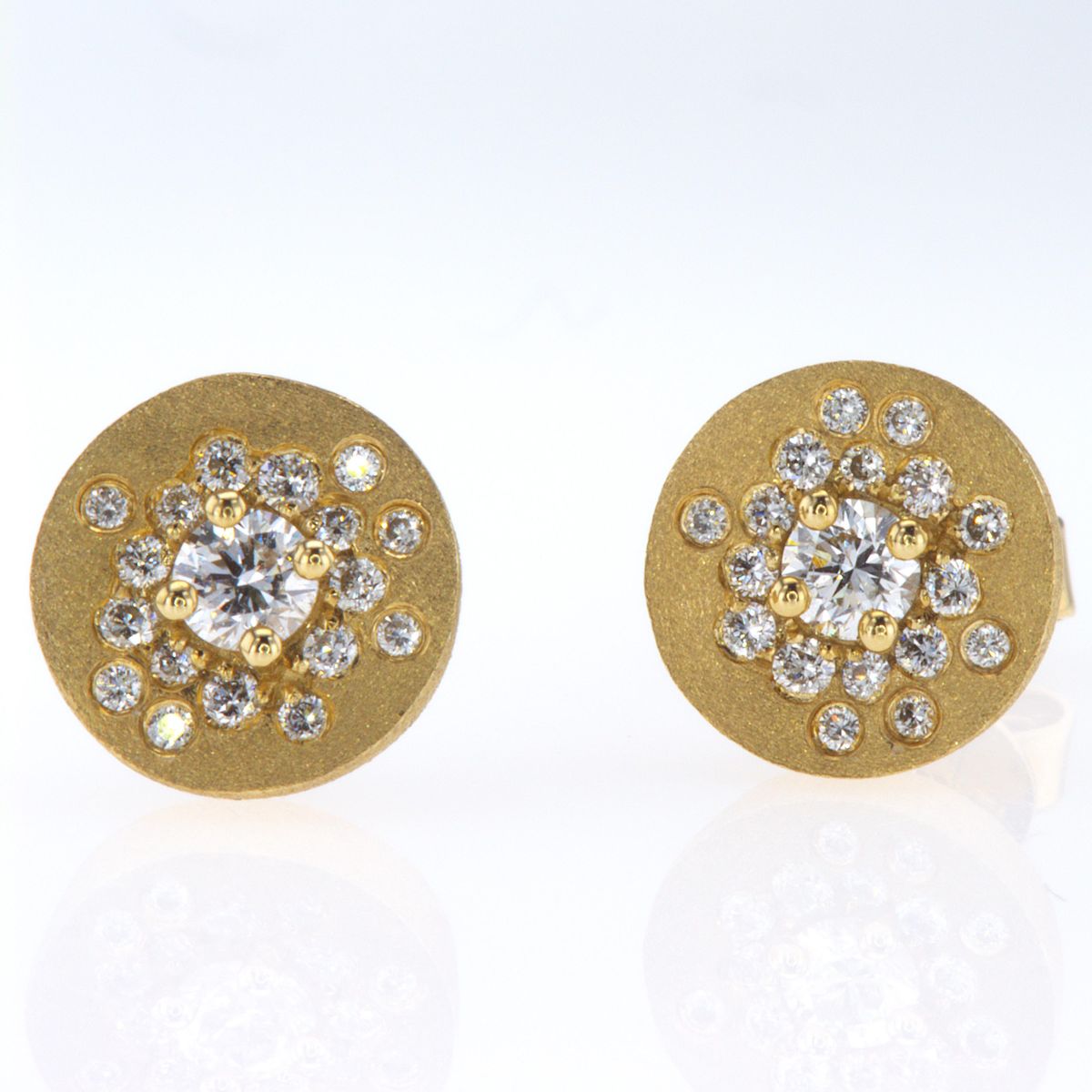 Dilamani Confetti Diamond Earrings The Gem Lab