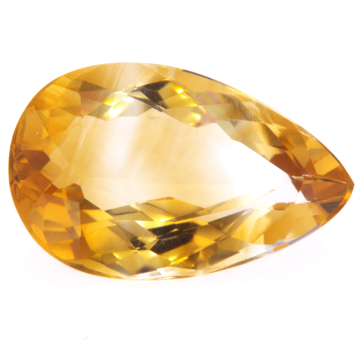 Golden Topaz Pear Shape – The Gem Lab